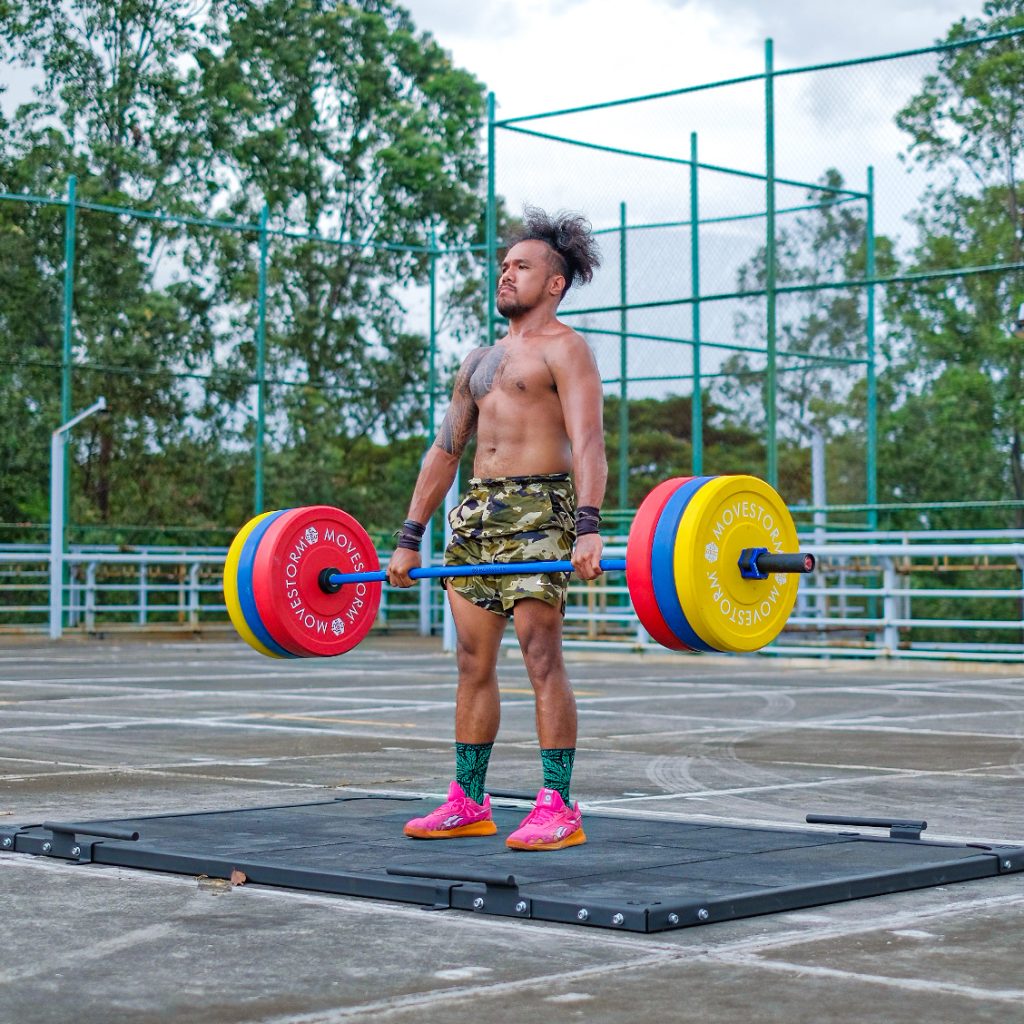 Movestorm Deadlift Platform – Compact Drop Mat