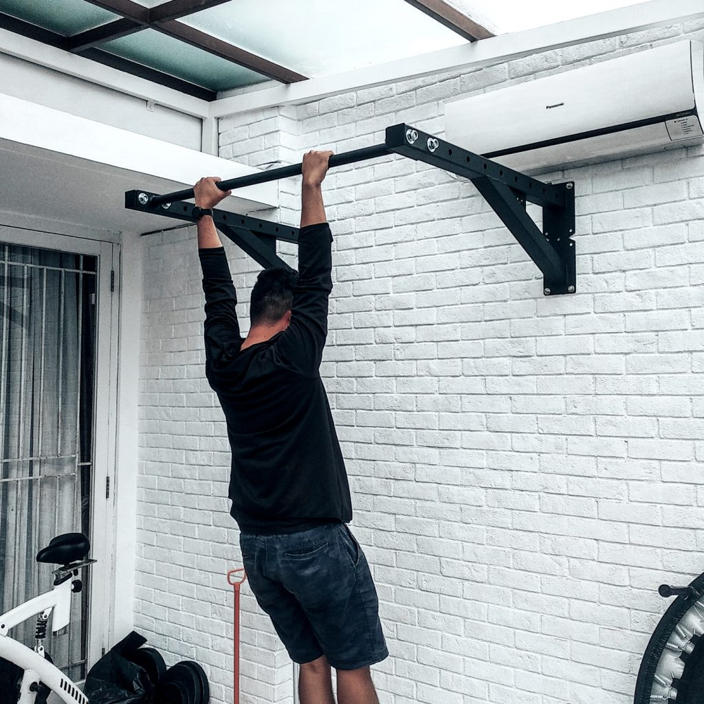 Movestorm Wallmounted Pull-Up Bar – Heavy Duty Straight Bar