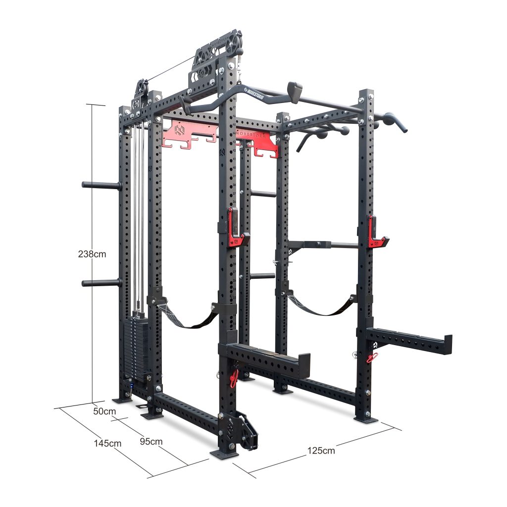 Movestorm Ultimate Power Rack – Commercial 3x3 Power Rack