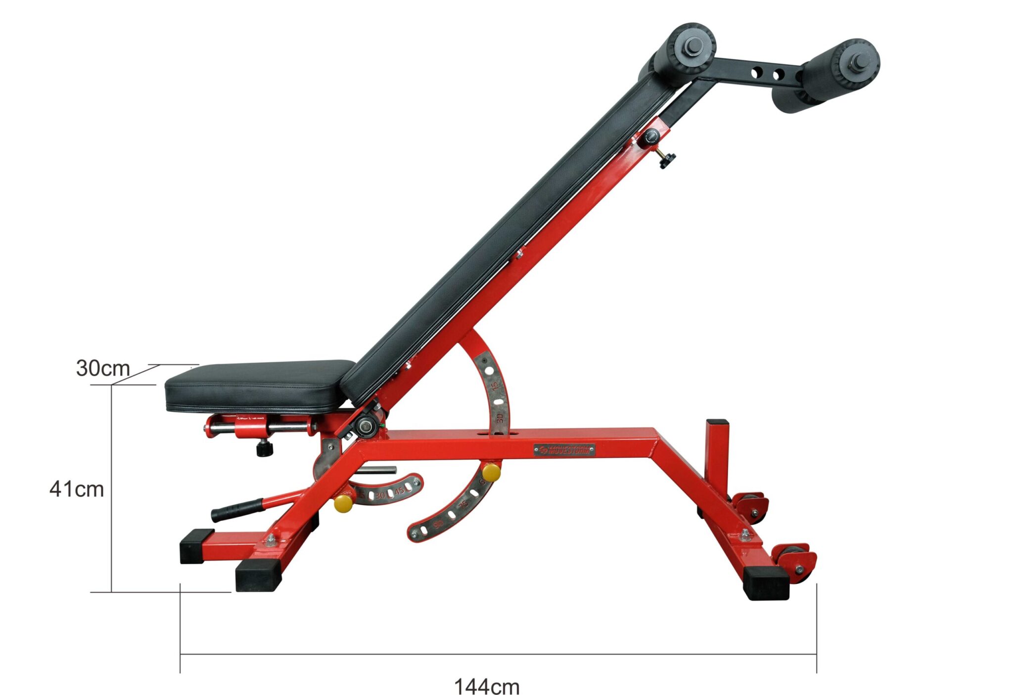 Movestorm Ultimate Adjustable Bench — No-Gap FID Bench