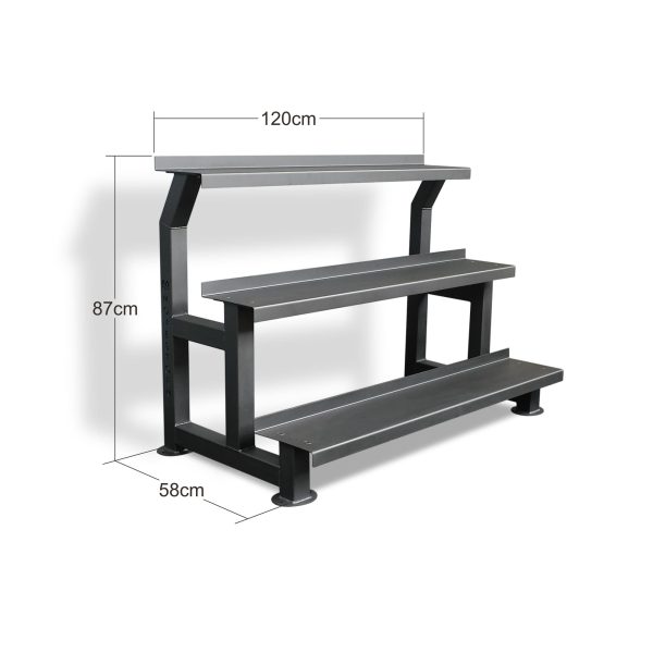 Movestorm Kettlebells Rack 3-Tier – Compact Storage