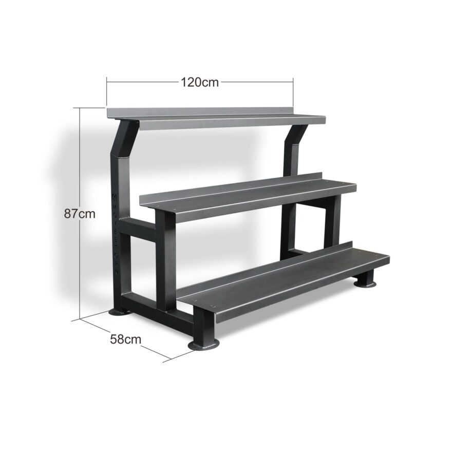 Movestorm Kettlebells Rack 3-Tier – Compact Storage
